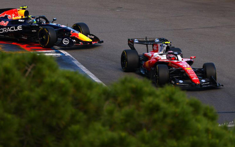 Motor racing-Ferrari make big statement in Monaco practice runs