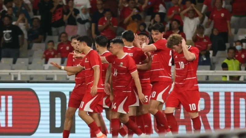 Menang telak 3-0, Timnas Indonesia sudahi kutukan tidak pernah menang ...