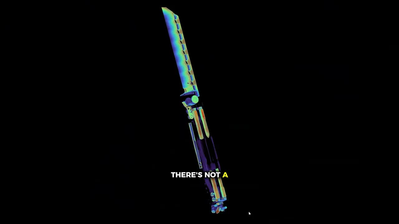 This is what the SMITH blade looks like under X-ray vision