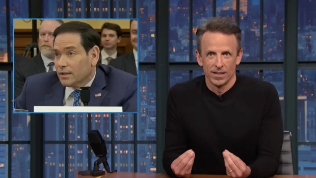 Seth Meyers assures Marco Rubio 'we believe you' about Trump's late ...