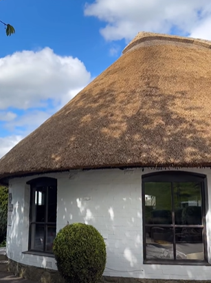 New owners of Guys Thatched Hamlet restoration work breathes new life ...