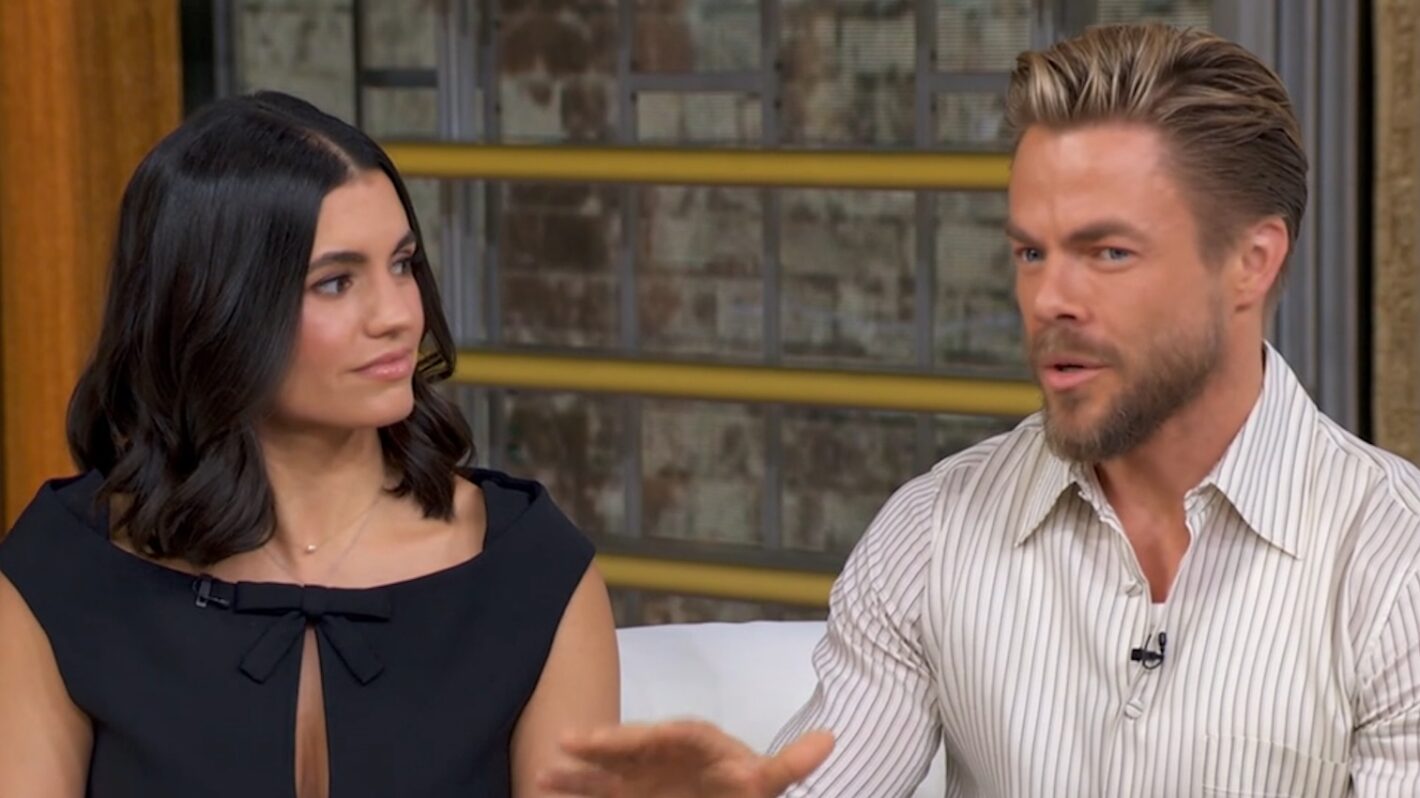 Derek Hough & Hayley Erbert make 1st TV interview after major health scare