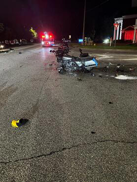 Motorcycle rider dies after Moffett Road crash