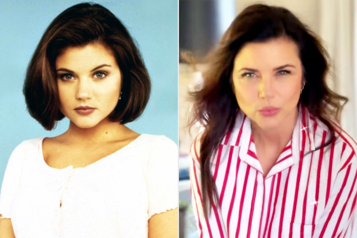Tiffani Thiessen shares hilarious reaction to comments that she hasn't ...