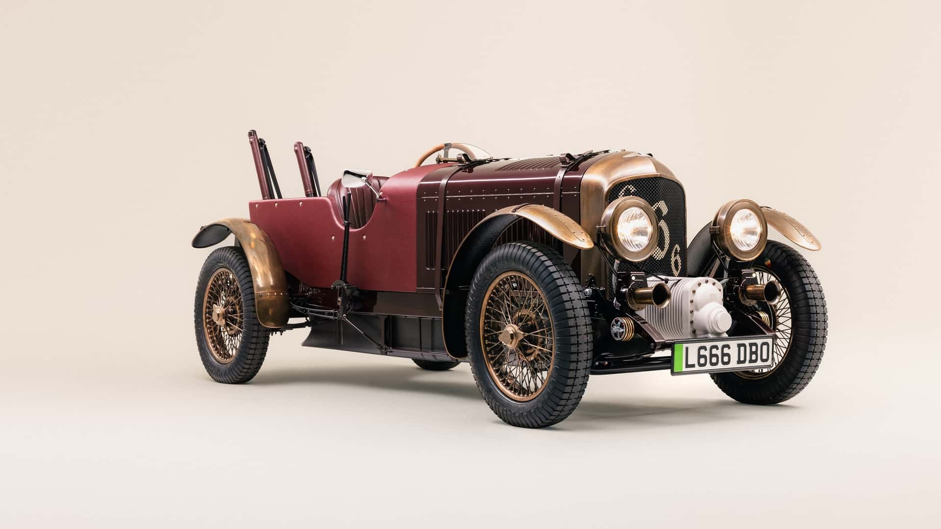 This 85% scale vintage Bentley is one of a kind—and electric