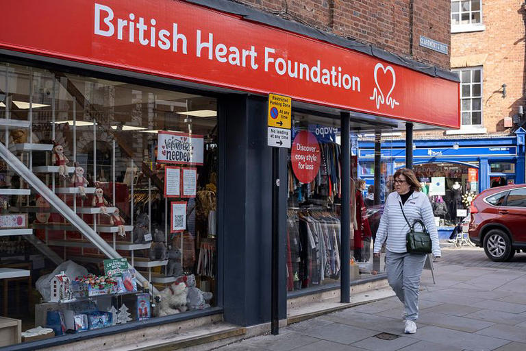 British Heart Foundation confirms plans to close 150 high street shops