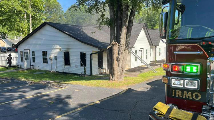 St. Andrews Road fire heavily damages one business, spares three others