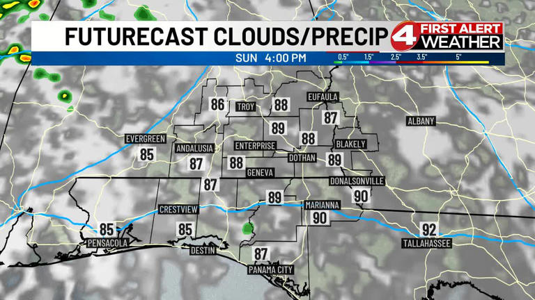 Feeling hot and humid again this weekend