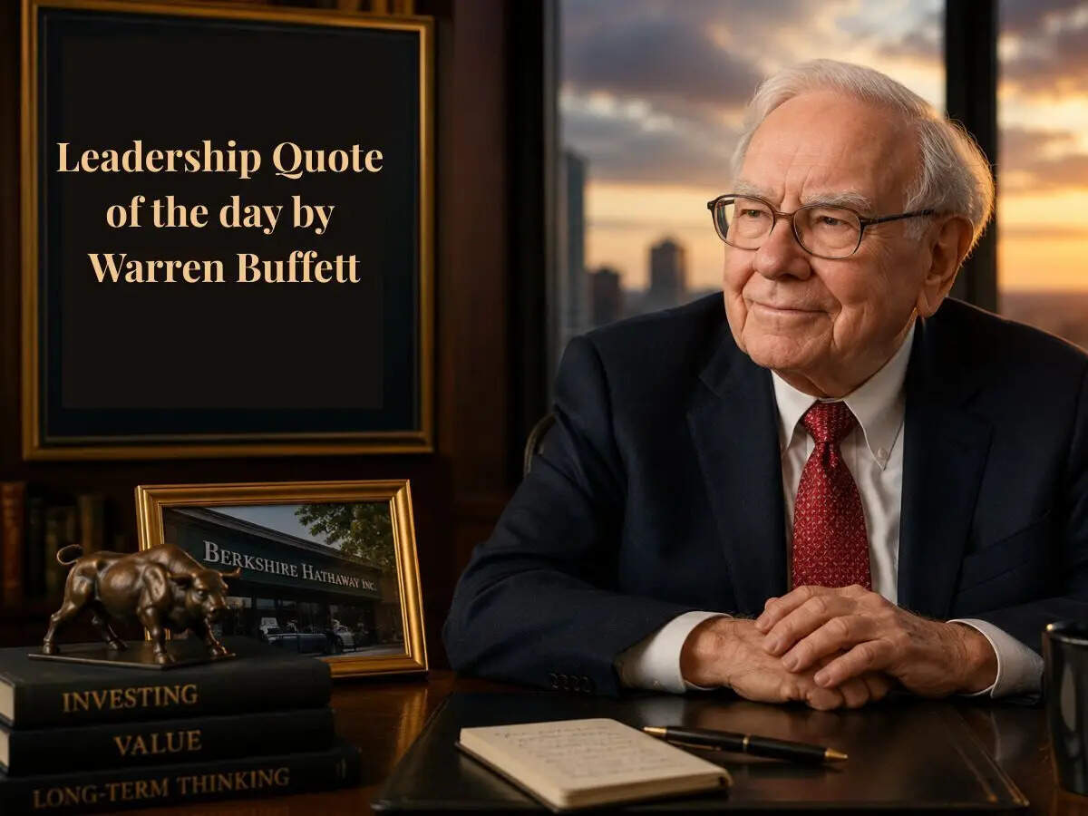 Leadership quote of the day by Warren Buffett: 'It takes 20 years to ...