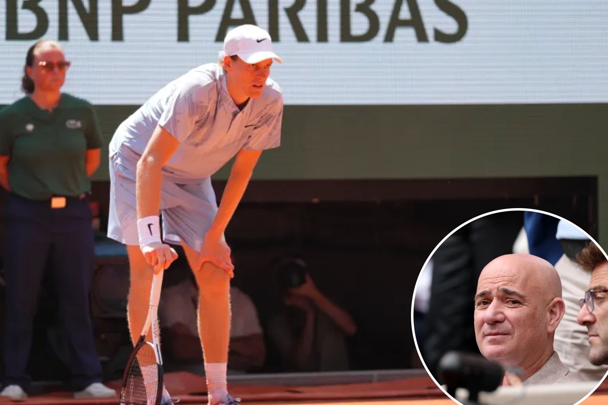 Andre Agassi slams Jannik Sinner over French Open 'tap' out
