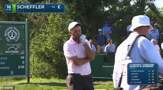 Scottie Scheffler explodes at his longtime caddie after he made fatal ...