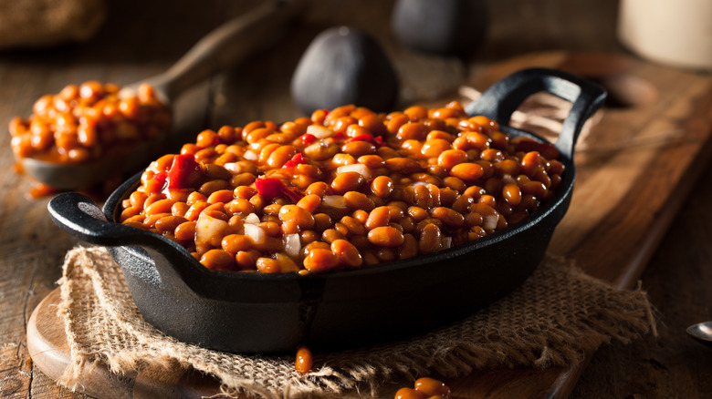 The rich ingredient that gives canned baked beans a punch of umami flavor