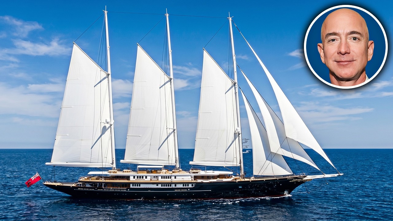 Inside the $500M mega yacht Jeff Bezos is secretly trying to sell