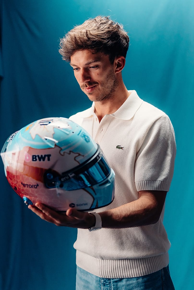 Qatari artist designs Pierre Gasly's helmet for Canadian Grand Prix