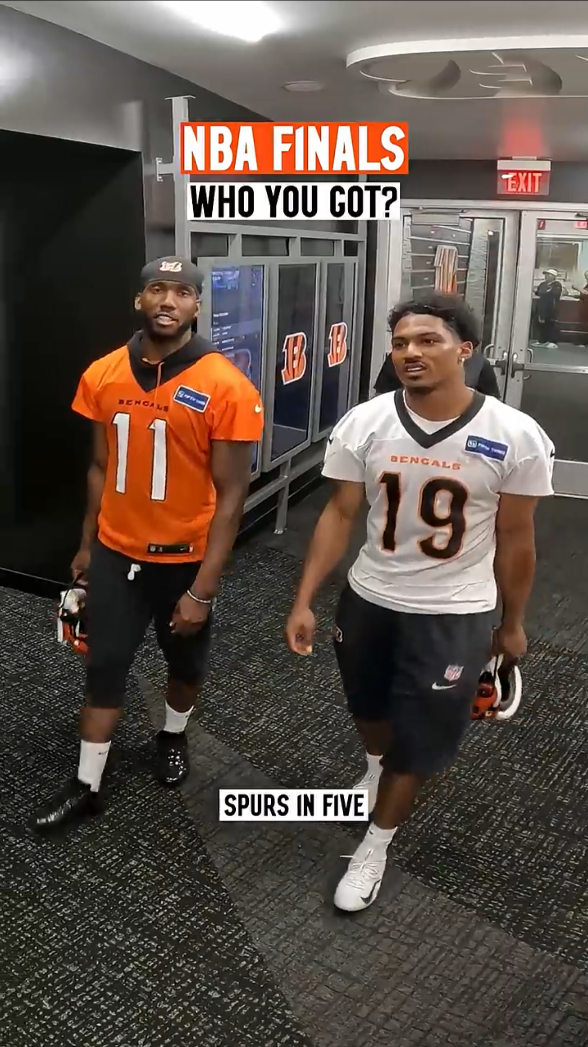 Bengals players put their NBA ball knowledge on the line