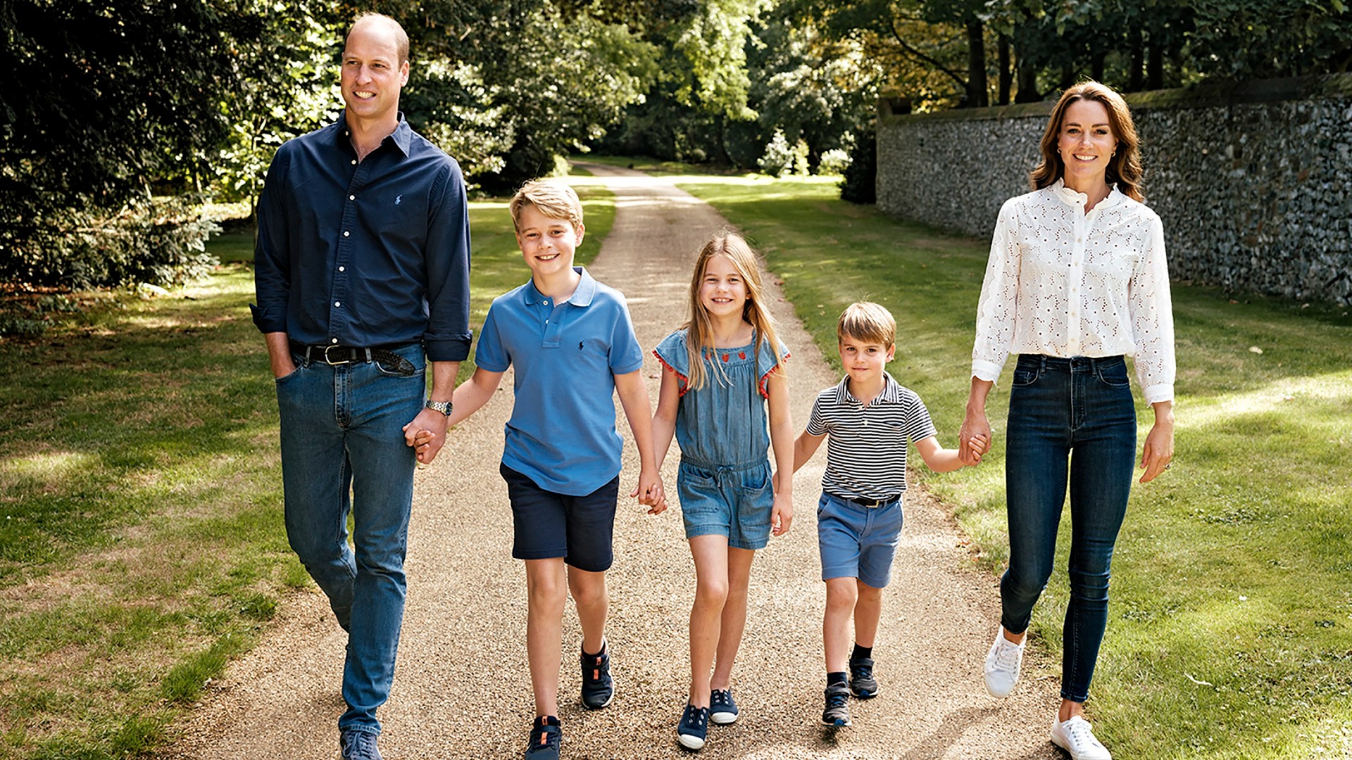 'Normal' Prince William seen bringing youngest son Louis to several ...