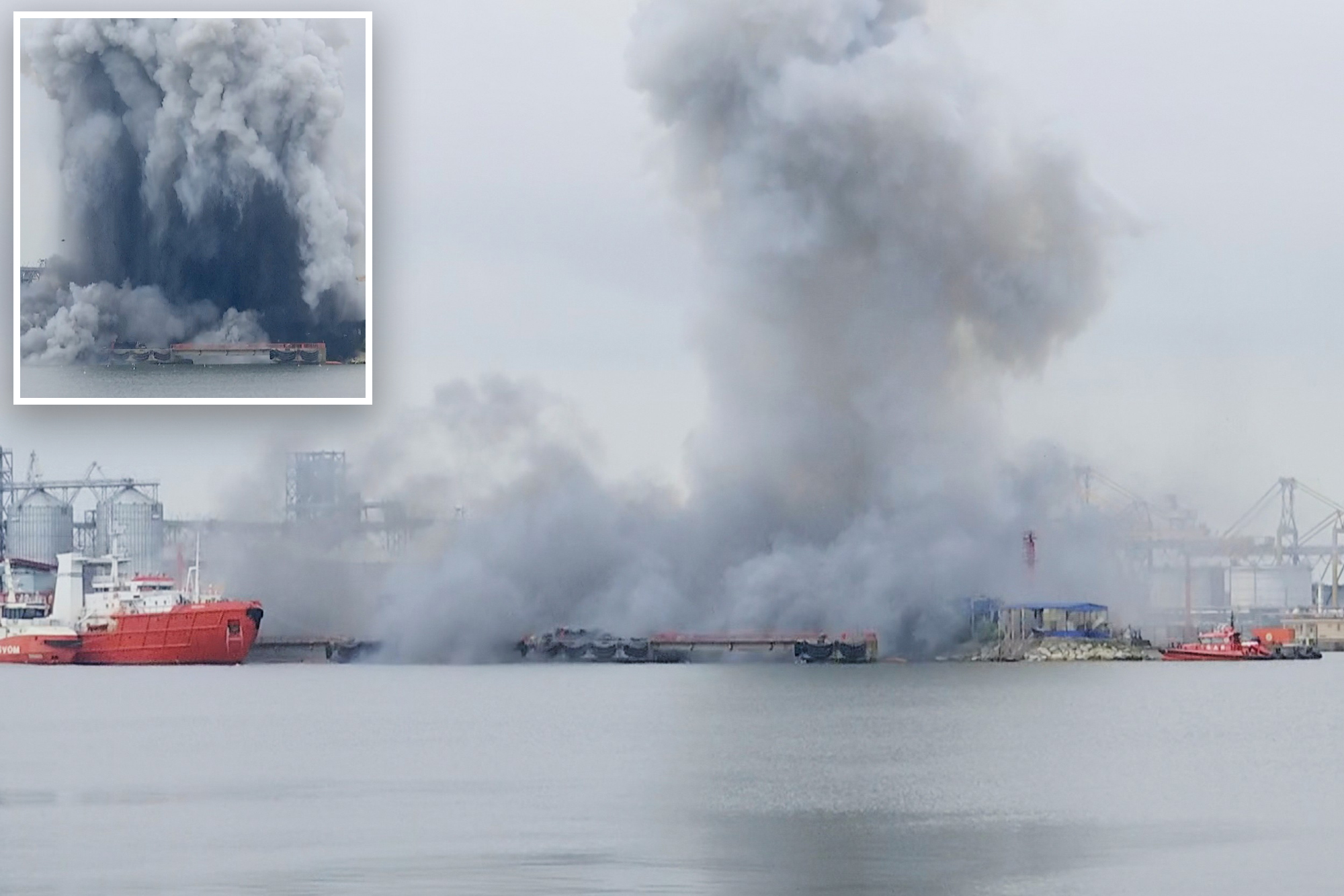 Maritime drone being used in Ukraine war explodes at a Romanian Black ...