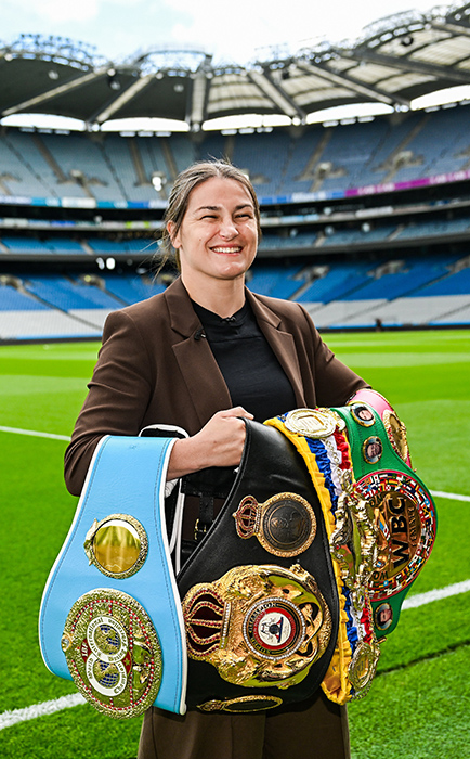 Katie Taylor says she wouldn't rule out Irish presidency after retirement
