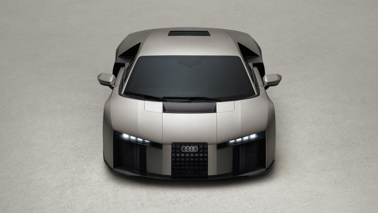 Audi’s Nuvolari is a hybrid supercar with nods to the past