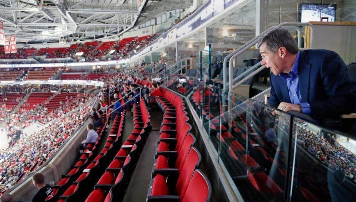 Why Roy Cooper wants Canes to win Stanley Cup - and drink Sun Drop from it