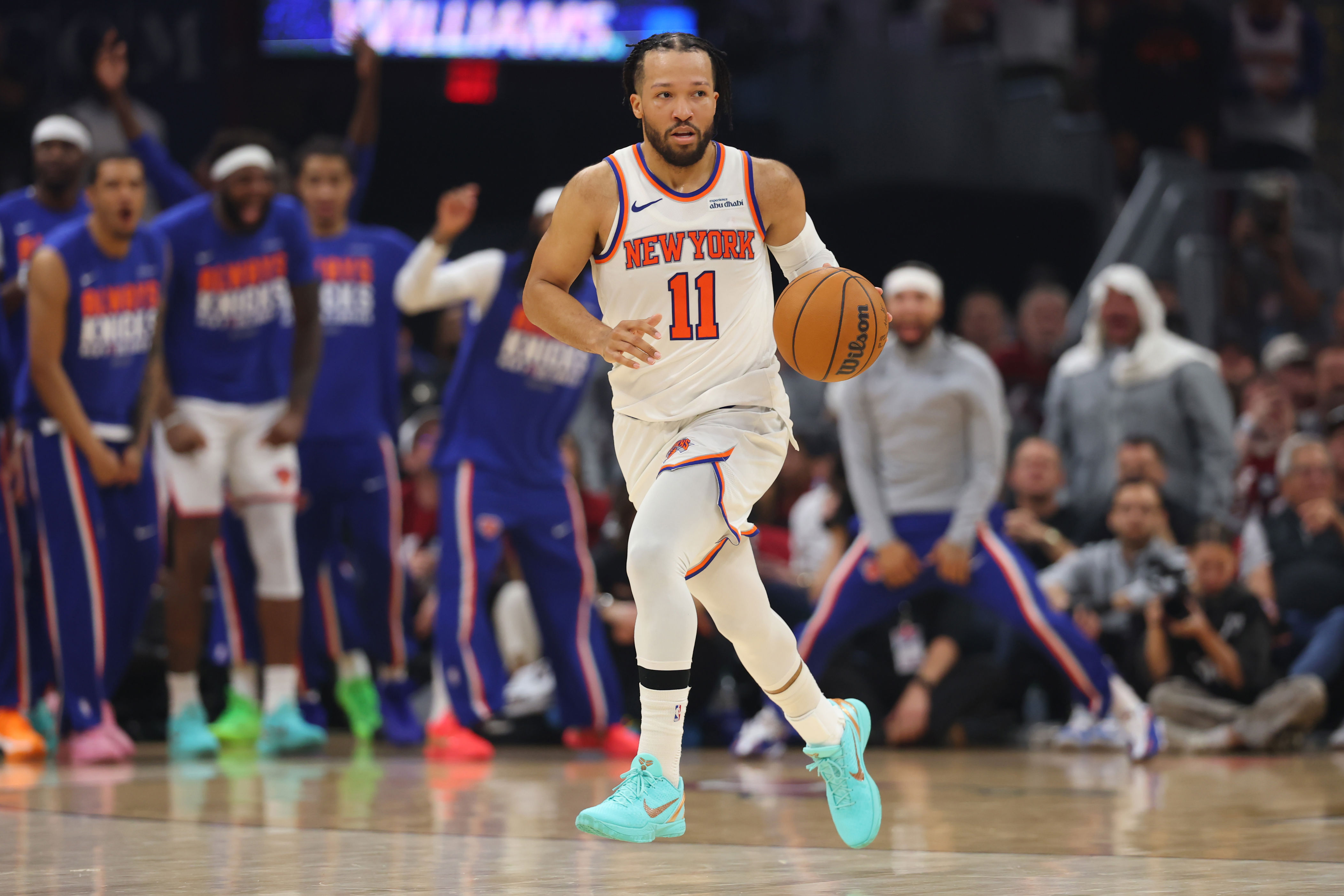 Will Knicks star Jalen Brunson stick with the Kobe 6s for the NBA ...