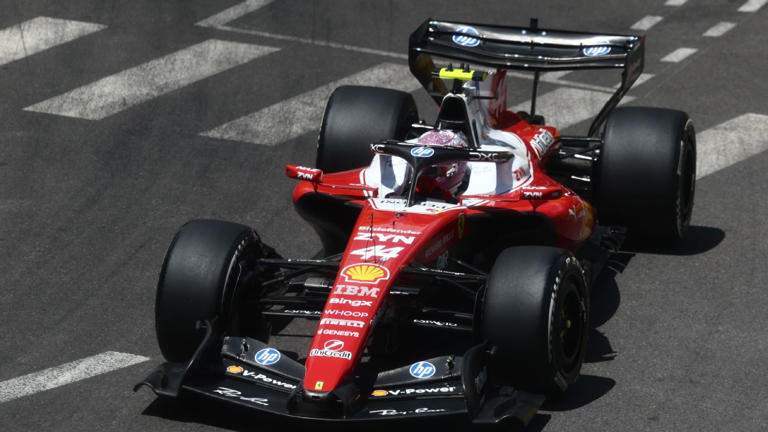 Monaco Grand Prix: Lewis Hamilton quickest in second practice, Ferrari ...