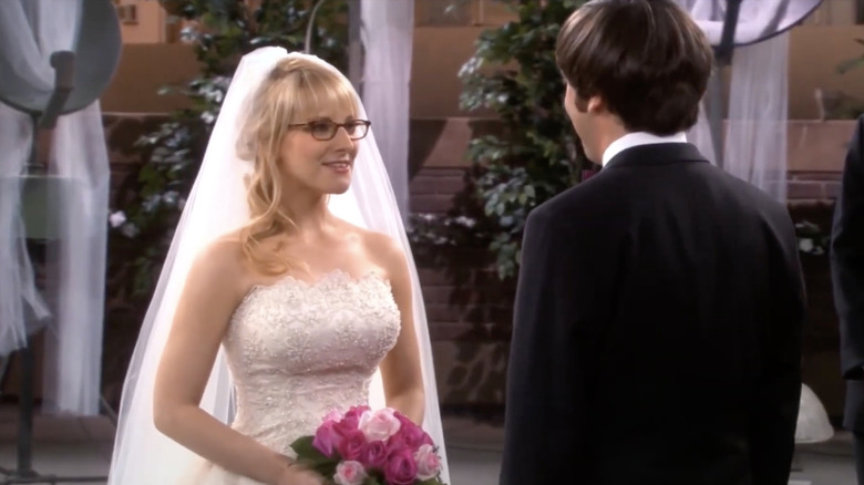 The Big Bang Theory scene that had Melissa Rauch crying on her couch