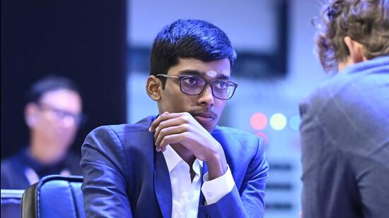 Praggnanandhaa beats Gukesh in race for Norway Chess title