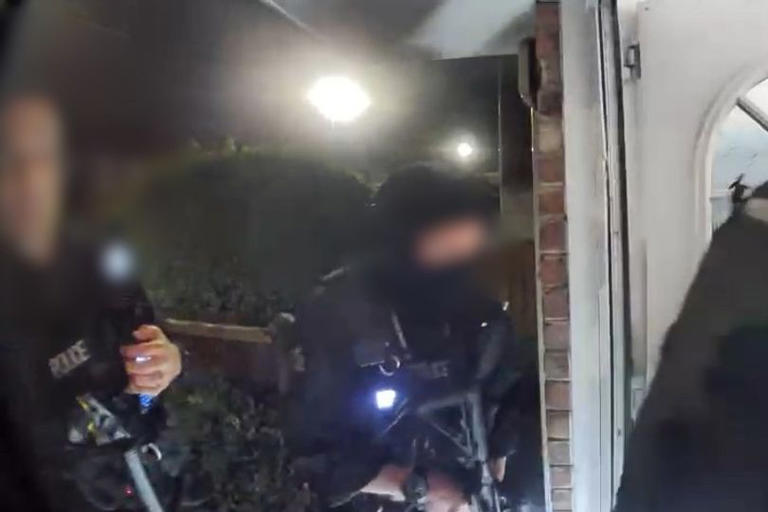 Armed police smashed into Newcastle family home after hoax call while ...