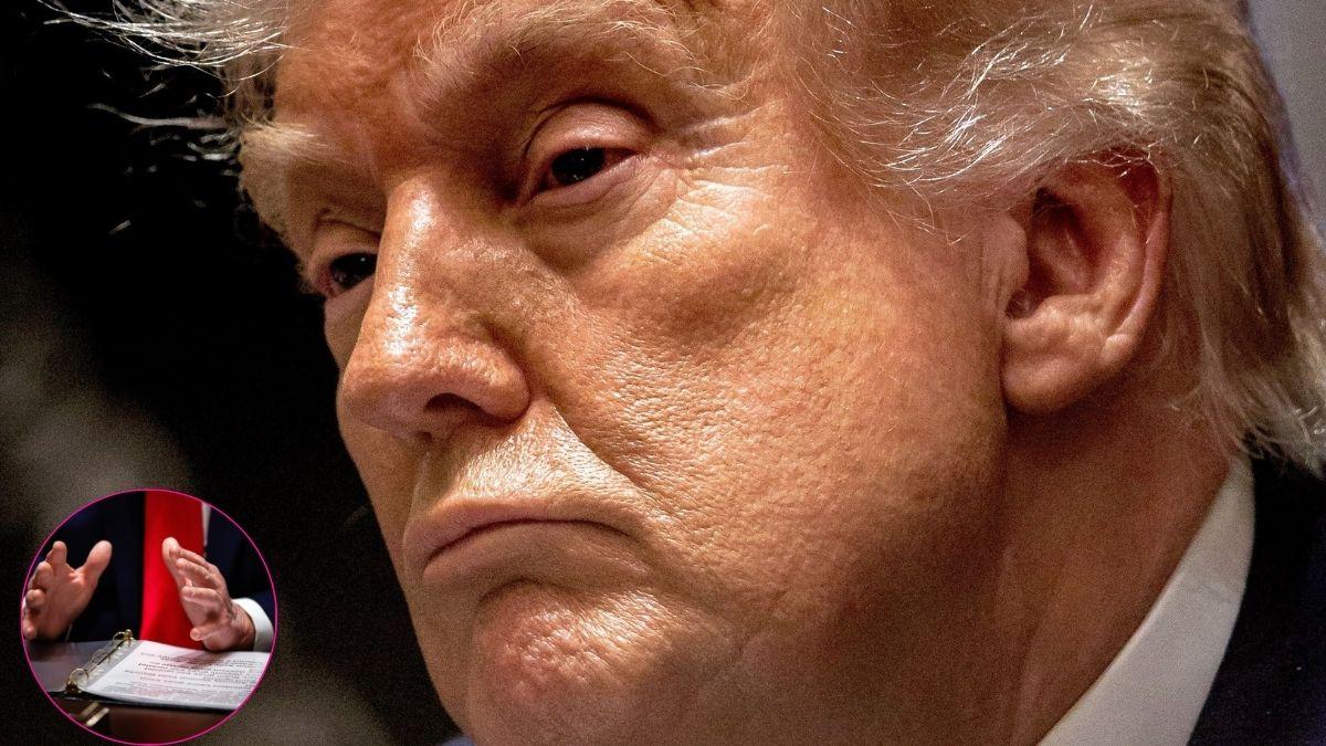 Donald Trump's voice sounds 'unusually weak' as he 'barely raises his ...