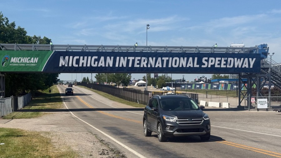 NASCAR Michigan forecast trending warmer, sunnier