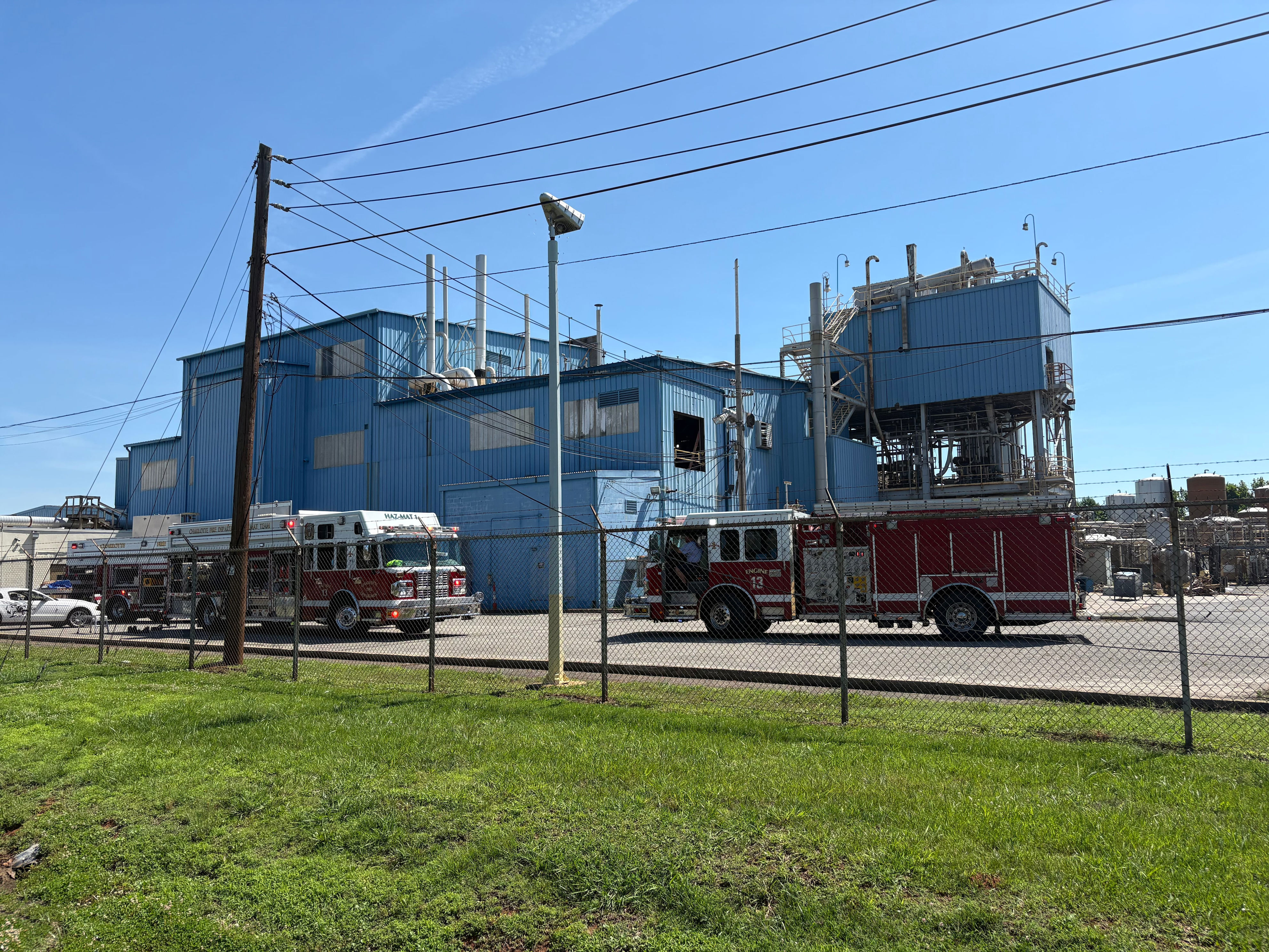 Hazmat situation at chemical plant near Charlotte airport was not an ...