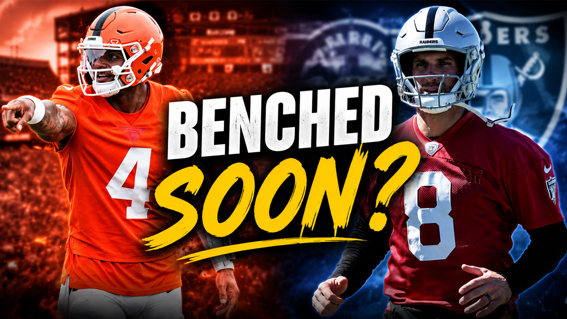 Which NFL quarterbacks are one bad stretch away from the bench in 2026 ...