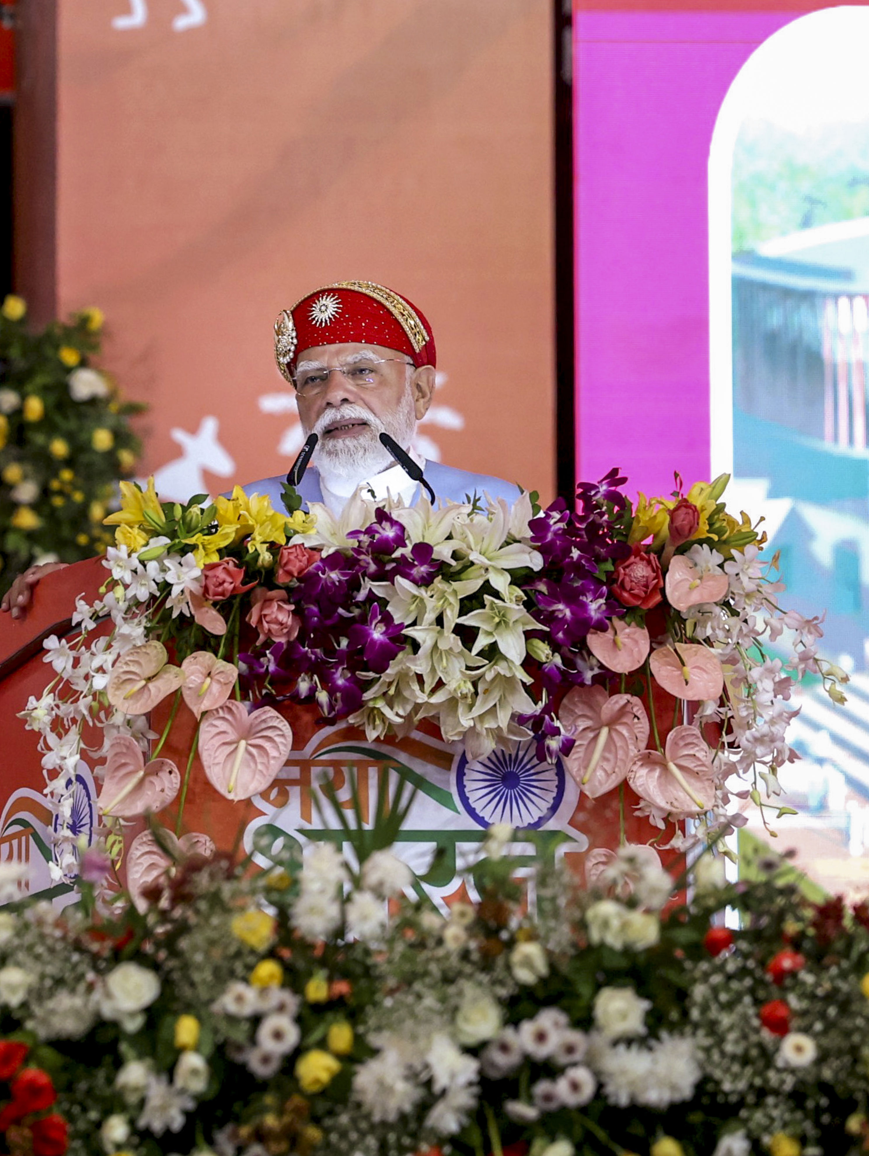 PM Modi holds grand roadshow in Daman