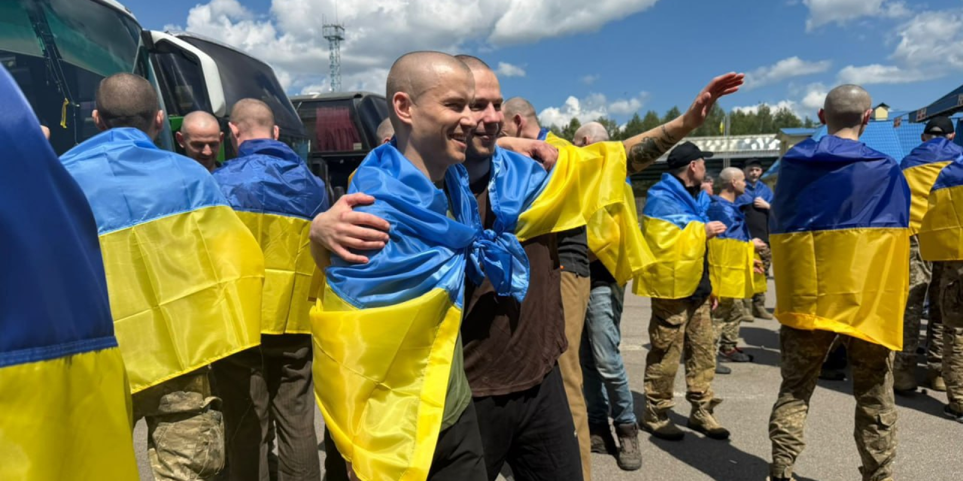 Ukraine brings home 185 prisoners of war in latest exchange with Russia