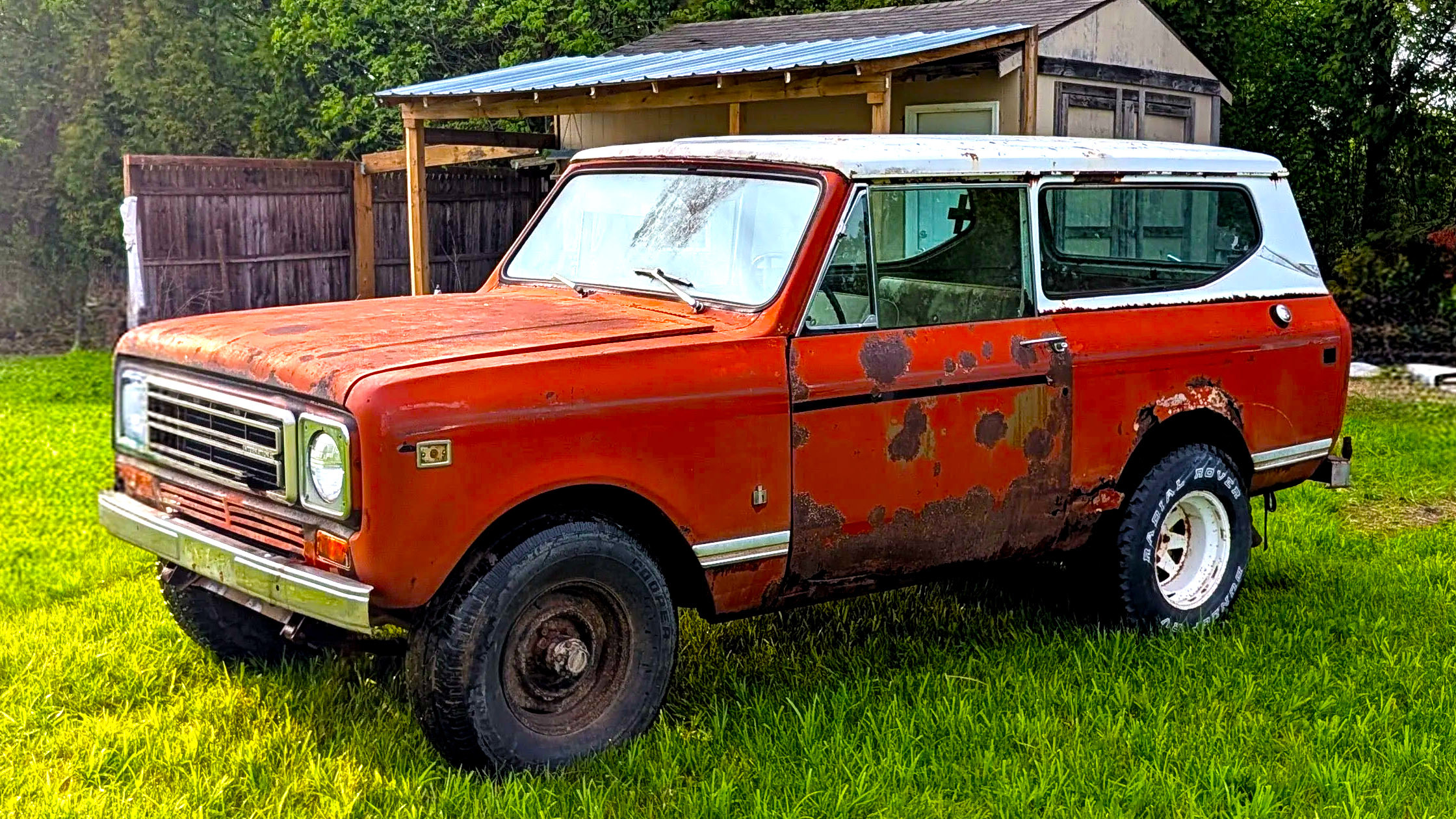 A Scout II V8 just sold for $10 on Bring a Trailer
