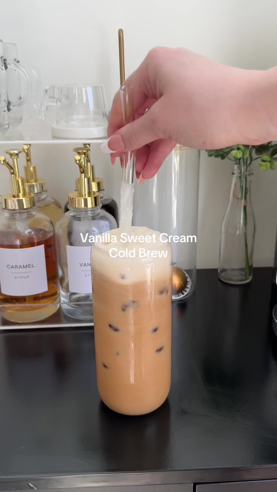 Vanilla sweet cream cold brew recipe