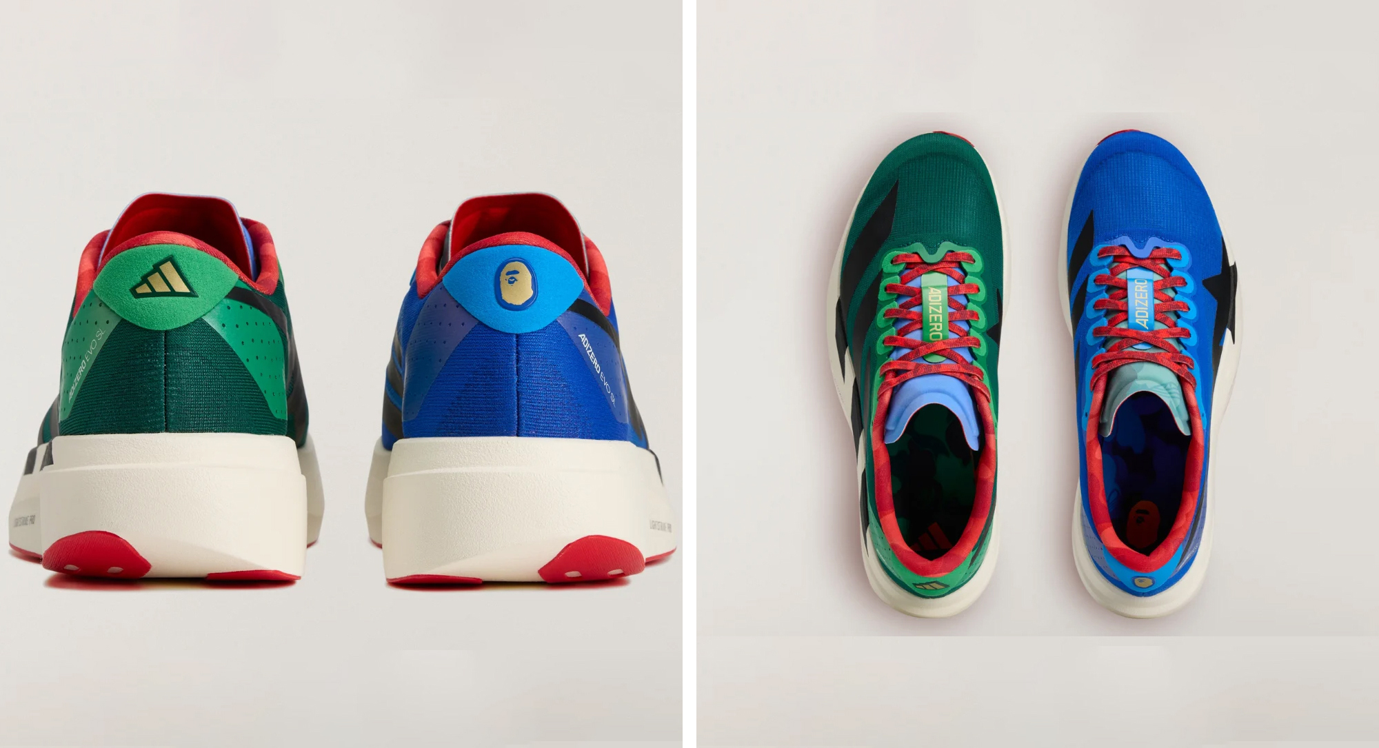 Bape's anticipated Adidas Evo SL collab adds a second colorway