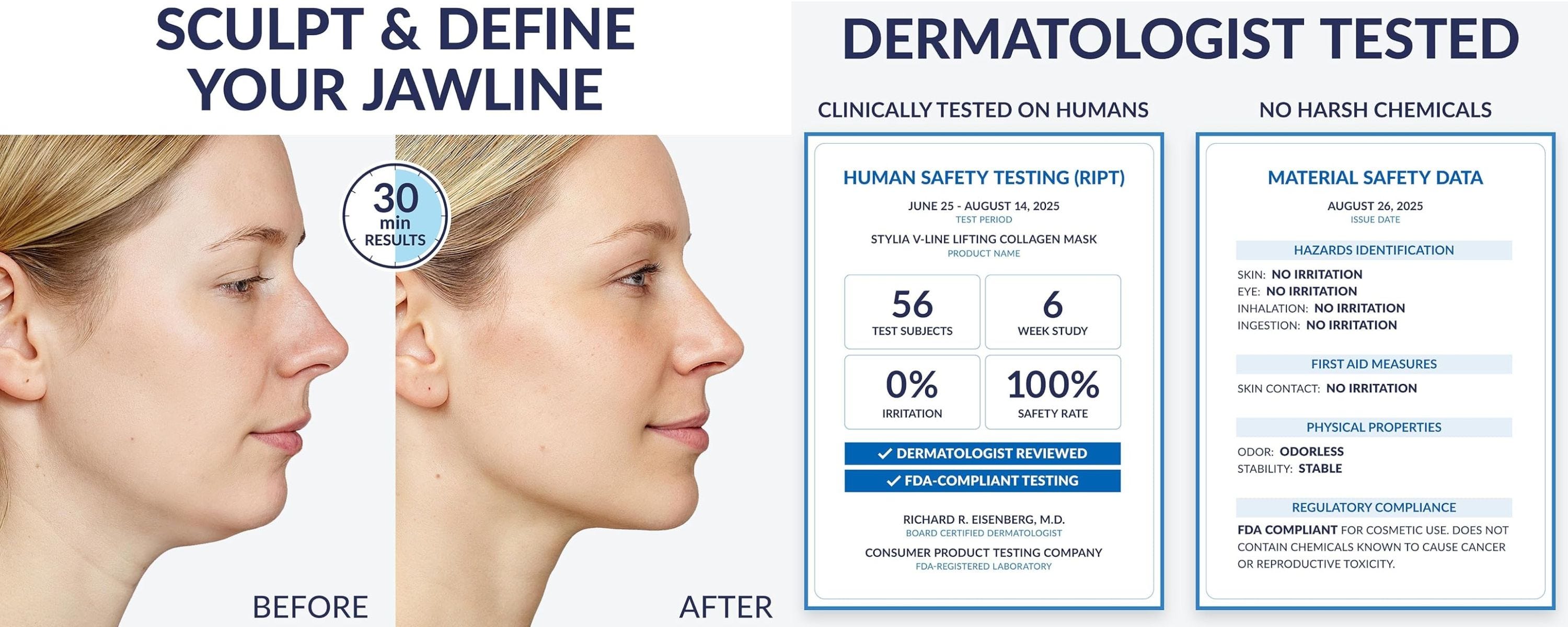 This jawline-lifting collagen mask is trending—and it’s 45% off