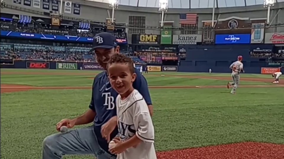 Young Rays fan Mikey Mizzi becomes team’s unlikely good luck charm