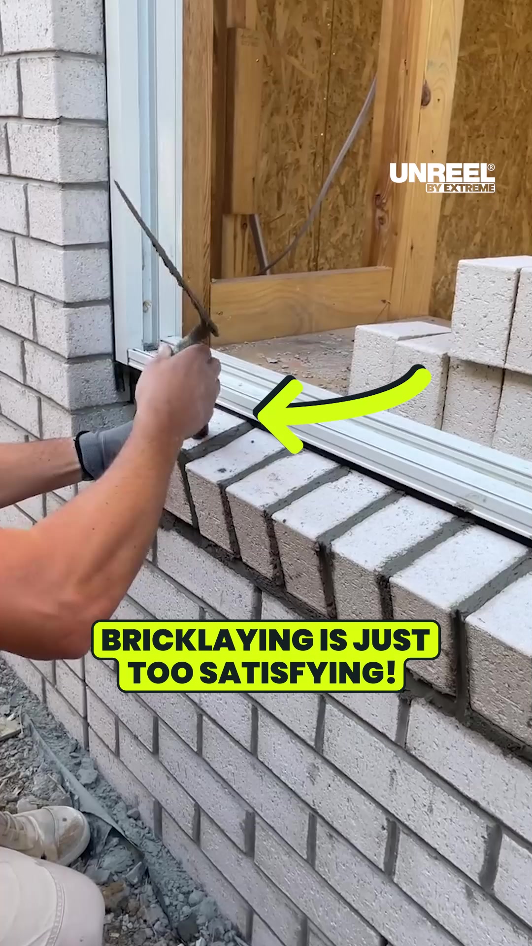 Oddly satisfying brickwork