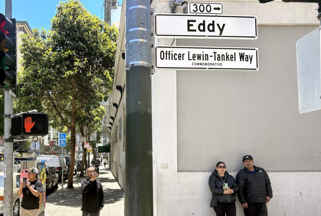 SF unveils 'Officer Lewin-Tankel Way' nearly 10 years after life ...