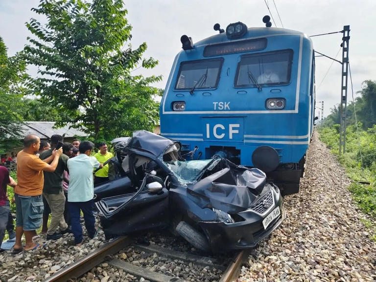 Arunachal woman killed as train rams car at unmanned crossing in Assam ...