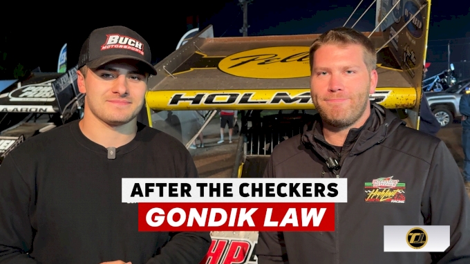 After the checkers: Tanner Holmes recaps a fourth at Gondik Law Speedway