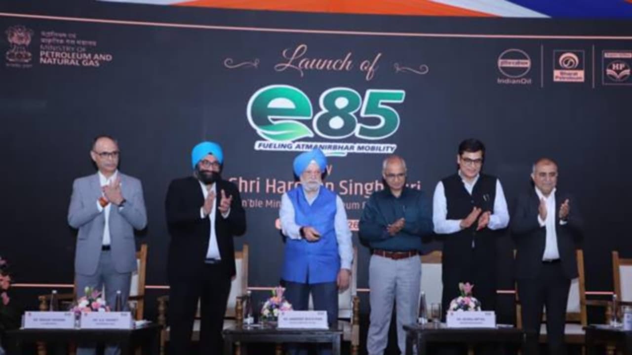 Hardeep Puri launches E85 fuel on World Environment Day in New Delhi