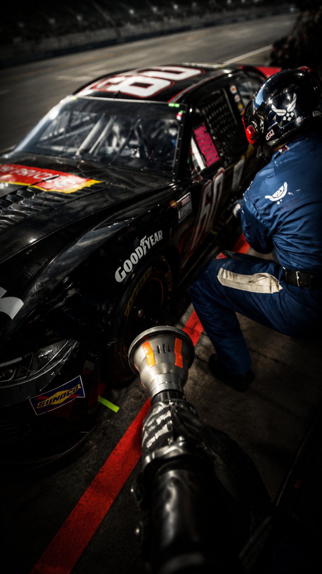 No. 60 crew’s 8.51-second pit stop powers top-10 finish at the ROVAL