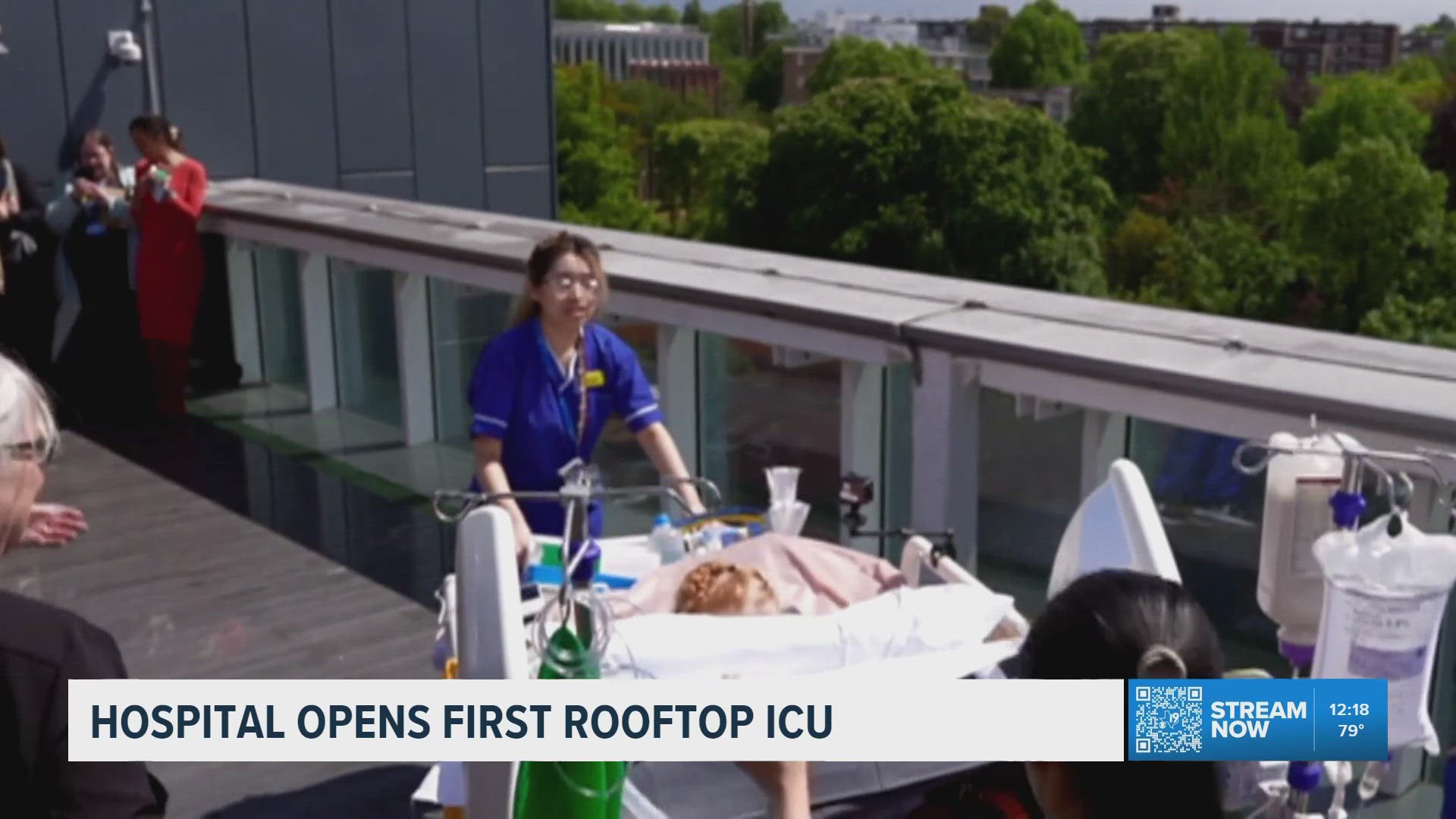 London hospital opens rooftop ICU to aid patient recovery