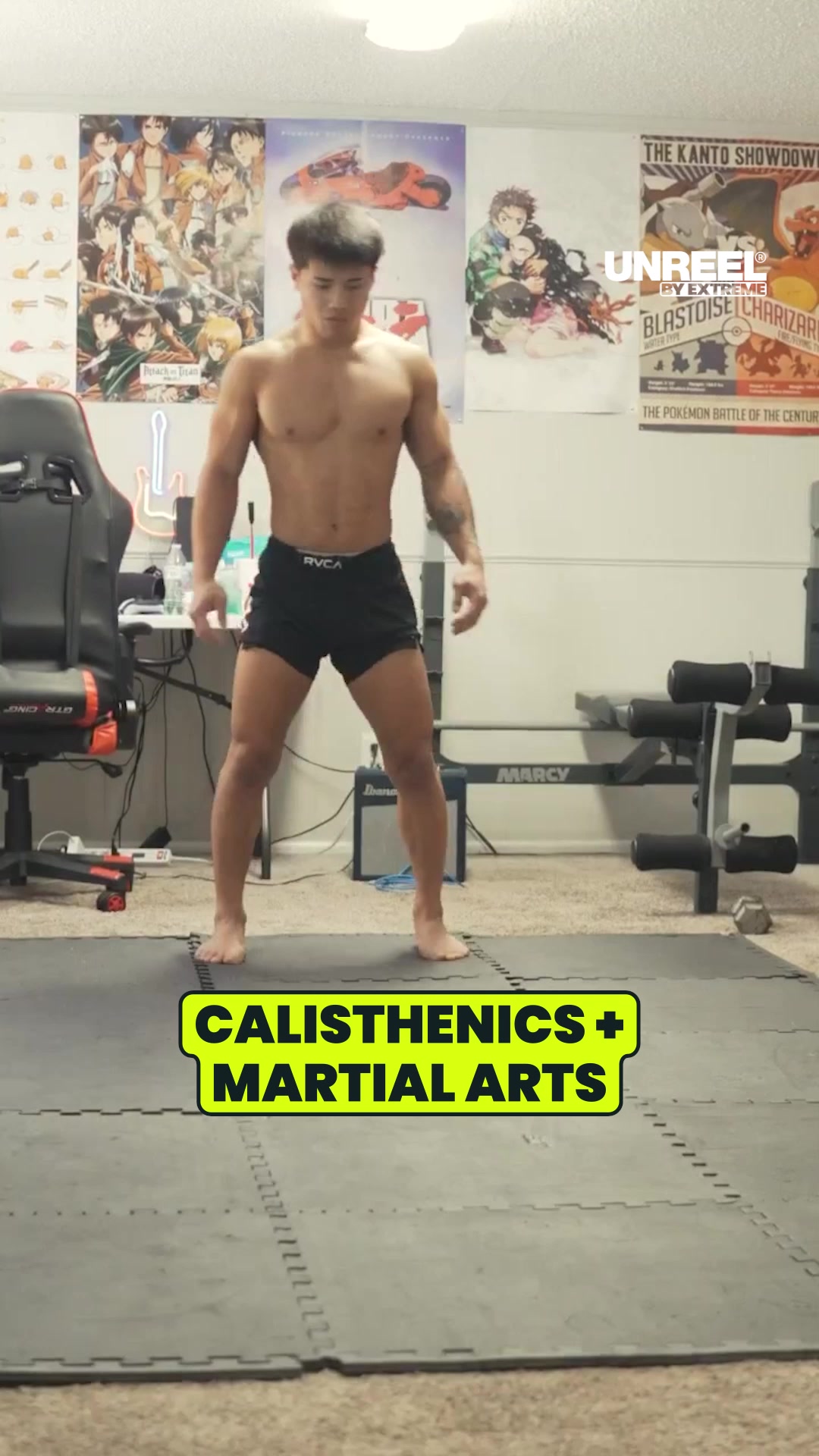 Calisthenics meets martial arts