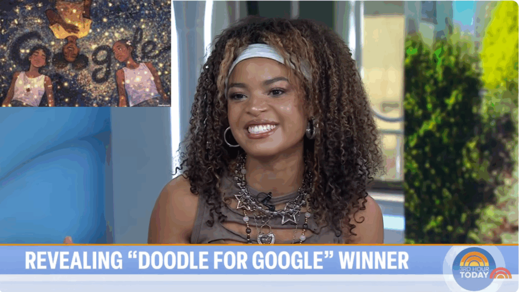 Teen wins Google’s national art contest with a powerful tribute to ...
