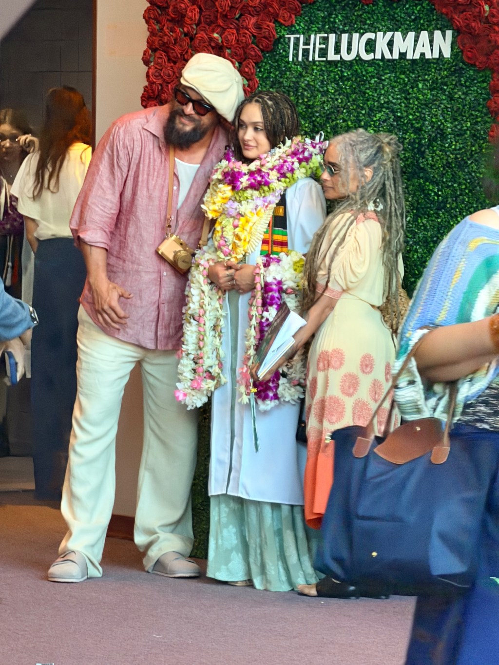 Lisa Bonet and ex Jason Momoa reunite for daughter Lola’s high school ...